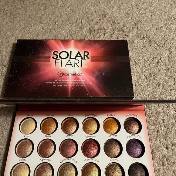 BH Cosmetics | Makeup | Nib Bh Cosmetic Solar Flare Simmer Eyeshadow ...